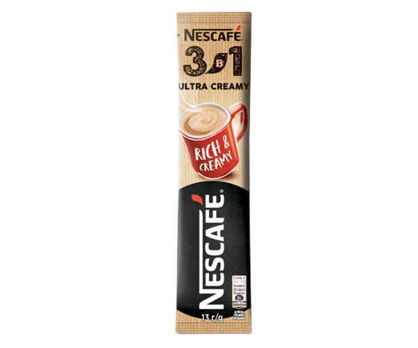 Кофе Nescafe 3 в 1 Ultra Creamy растворимый в стиках 20 шт, цена ...