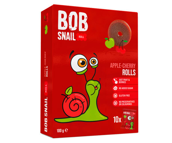 Пастила Bob Snail Яблоко-Вишня 100 г - цена в Украине от coffeeok ...