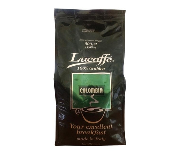 Кофе Lucaffe Colombia в зернах 500 г (примятая банка), цена 431 грн ...