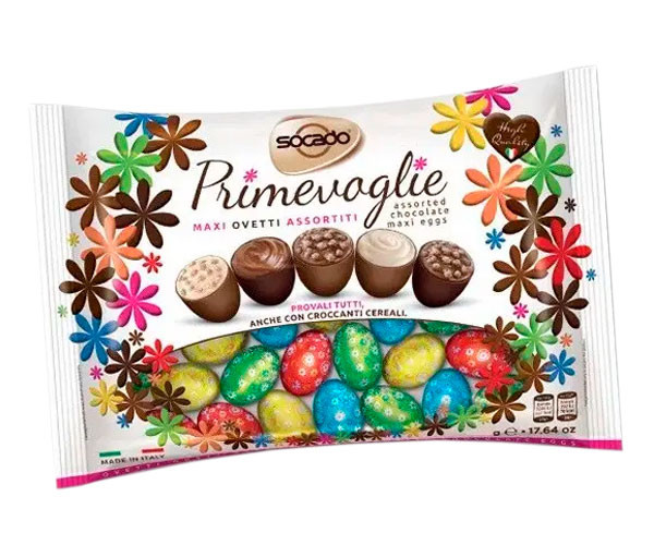 Цукерки Socado Assorted Primevoglie 1 кг - ціна в Україні від coffeeok ...