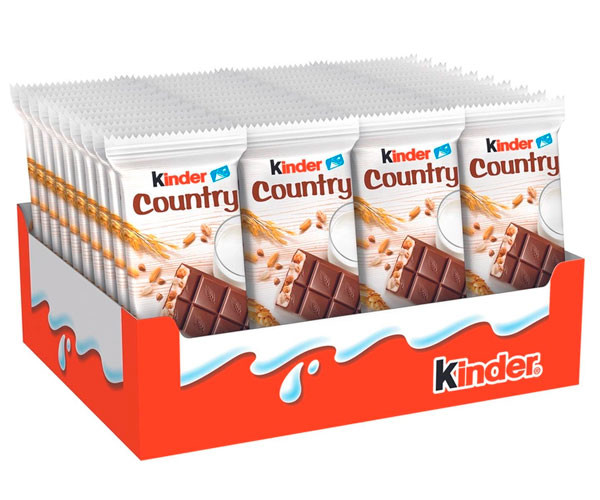 Батончики Kinder Country зі злаками 40х23,5г - ціна в Україні від ...
